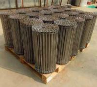 China SS201 Stainless Steel Double Balanced Spiral Grid Conveyor Belt 19.05-38.1mm Pitch 2-3mm Thickness for sale
