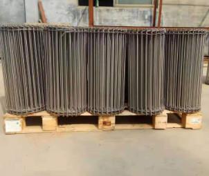 China Customized Width Stainless Steel Conveyor Belt Spiral Pitch Customized Durable Industrial Material Handling Solution for sale