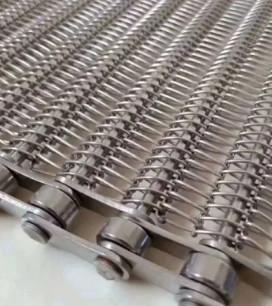 China Stainless Steel Spiral Freezer Belt 20m Length with 0.8-3.0mm Wire Diameter for Food Conveyor Systems for sale
