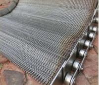 China Stainless Steel Spiral Freezer Belt Twill Dutch Weave Wire Mesh 200-6000mm Width 1.0-2.8mm Wire Diameter for sale