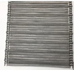 China Stainless Steel 304 Food Grade Plain Dutch Weave Mesh Conveyor Belt for Industrial Food Processing Systems for sale