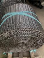 China SS304 Stainless Steel Chain Spiral Freezer Belt 0.2-4m Width for Industrial Dryer Applications for sale