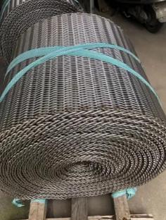 China SS304 Stainless Steel Chain Spiral Freezer Belt 0.2-4m Width for Industrial Dryer Applications for sale