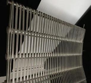 China Stainless Steel Eye Link Conveyor Belt for Pharmaceutical Industries - High Load Capacity, Positive Drive System for sale
