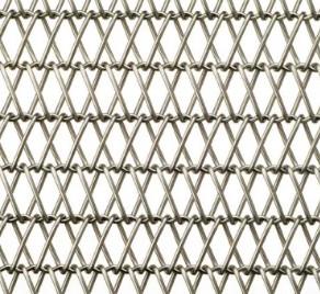 China Balanced Weave Chain Link Steel Wire Mesh Conveyor Belt 904L Stainless Steel for Industrial Ovens for sale