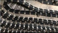 China SS304 Stainless Steel Chain Mesh Conveyor Belt 0.8-4mm Wire Diameter 0.2-4m Width High Temperature Resistant for sale