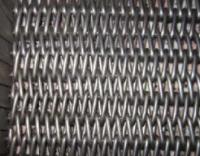 China SS304 Stainless Steel Chain Mesh Conveyor Belt 0.8-4mm Wire Diameter 0.2-4m Width High Temperature Resistant for sale