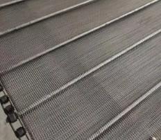 China Stainless Steel Unichain Modular Chain Mesh Belt 1.2mm-3.0mm Wire Diameter for Small Product Conveying for sale