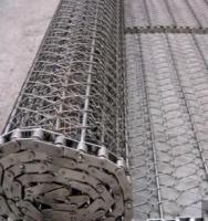 China Stainless Steel Metal Chain Conveyor Belt Mesh 200-2000mm Width 5-13.2mm Thickness for Industrial Applications for sale