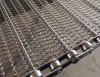 China Stainless Steel Modular Wire Chain Mesh Conveyor Belt 200-4000mm Width with 19.05-101.6mm Chain Pitch for sale