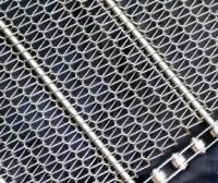 China 1mm Stainless Steel Eye Flex Conveyor Belt - Heavy Duty Metal Mesh for -150°C to 1150°C Applications for sale