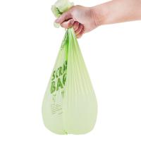 China Compostable Flat Top Trash Bags Eco Friendly Packed With Outer Bag for sale