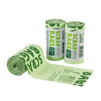 China Compostable Flat Top Trash Bags Eco Friendly Packed With Outer Bag for sale