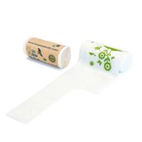 China Compostable T Shirt Handle Garbage Bags Customizable Color for sale