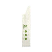 China Compostable Wave Top Handle Garbage Bags Customizable Packed With Outer Bag for sale