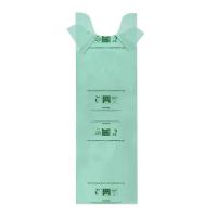 China Wave Top Handle Compostable Garbage Bags Non Toxic With Retail Dispenser Box for sale