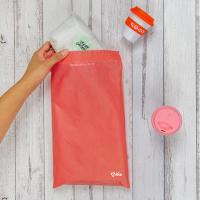 China Colored Compostable Mailing Bags 60 Microns Thickness Customized Size for sale