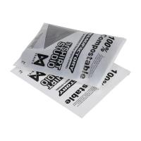 China Biodegradable Compostable Zip Lock Garment Bags Packaging Custom Size for sale