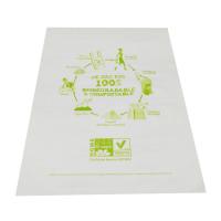China Flat Top Biodegradable Produce Bags Custom Compostable Fruit And Vegetable Bags for sale