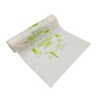 China Flat Top Biodegradable Produce Bags Custom Compostable Fruit And Vegetable Bags for sale