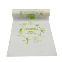 China Flat Top Biodegradable Produce Bags Custom Compostable Fruit And Vegetable Bags for sale