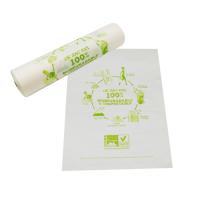 China Flat Top Biodegradable Produce Bags Custom Compostable Fruit And Vegetable Bags for sale