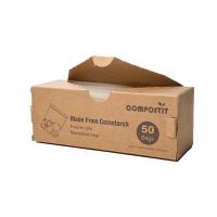 China Resin Compostable Ziplock Bags Sandwich Resealable Bags SGS FDA Certificated for sale