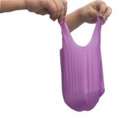 China Custom Biodegradable T Shirt Handle Scented Dog Poop Bags On A Roll for sale