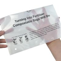 China 100% Biodegradable Compostable Garment Bags Self Adhesive Custom Printed for sale