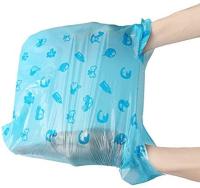 China Eco Friendly Biodegradable Nappy Disposal Bags Easy Tie Handles for sale