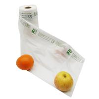 China Cornstarch Based Custom Biodegradable Clear Produce Bags For Fruits & Vegetable for sale