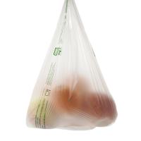 China Custom Cornstarch Biodegradable Clear Produce Bags Roll For Fruit Vegetable for sale
