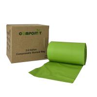 China Biodegradable heavy-duty bathroom and kitchen garbage bags, suitable for home and office use for sale