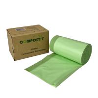 China Compostable garbage bags - Compost bags with drawstrings - 100% biodegradable and recyclable for sale