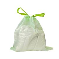China Compostable garbage bags - Compost bags with drawstrings - 100% biodegradable and recyclable for sale