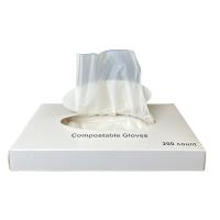 China 100% Compostable Gloves, Disposable and Latex-Free Disposable gloves for food and beverage service, gloves for food preparation and cooking, environmentally friendly. for sale