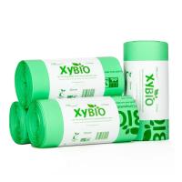China Popular Cornstarch Based Eco Friendly Sustainable Wholesale 100% Compostable Plastic Biodegradable Garbage Bags Custom Printed for sale