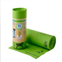 China 100% Compostable Biodegradable Cornstarch Wholesale High Quality Sustainable Eco Friendly Custom Printed Garbage Waste Bag for sale
