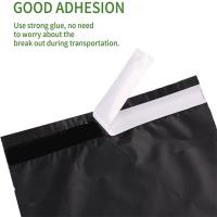China Black Compostable Mailing Bags Custom Poly Mailer Bags No Chemicals for sale