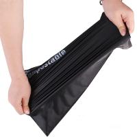 China Black Compostable Mailing Bags Custom Poly Mailer Bags No Chemicals for sale