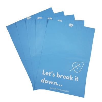 China Custom Printed Corn Starch Made Biodegradable Eco Friendly Plastic Mailing Courier Packing Bags for sale