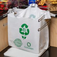 China 100% Compostable Sustainable Cornstarch Eco Friendly Fresh Fruits Vegetables Packaging Biodegradable Plastic T-shirt Bag for sale