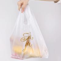 China Custom logo Printed 100% Compostable Biodegradable Plastic Bag Wholesale for sale