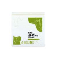 China Wholesale Sustainable Eco Friendly 100% Biodegradable extra Strengthen clear Compostable Zipper Packaging Bags for Food Storage for sale