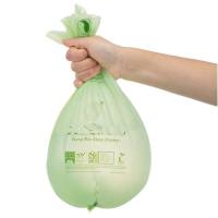 China Custom Compostable 100% Biodegradable Plastic Trash Bags Liners Eco Friendly for sale