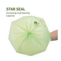 China Custom Compostable 100% Biodegradable Plastic Trash Bags Liners Eco Friendly for sale