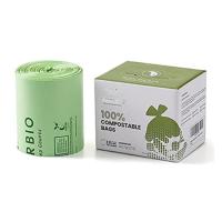 China Custom Compostable 100% Biodegradable Plastic Trash Bags Liners Eco Friendly for sale