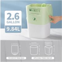 China Custom Compostable 100% Biodegradable Plastic Trash Bags Liners Eco Friendly for sale