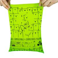 China Custom Corn Starch Based Biodegradable Eco Friendly Outdoor Pet Dog Poop Waste Bag for sale