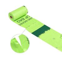China Customized logo Design Hot Selling Wholesale 100% Biodegradable Dog Poop Bag for Cleaning for sale